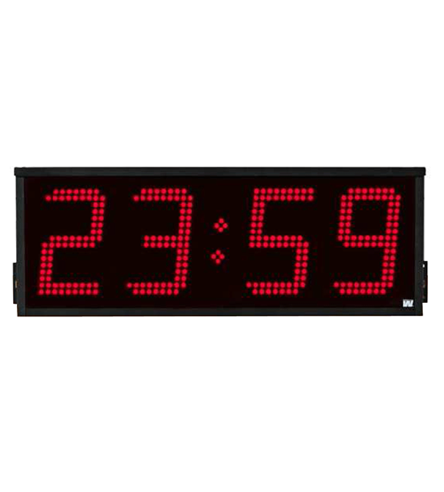 Dot Matrix Single Color Digital Date & Time Display